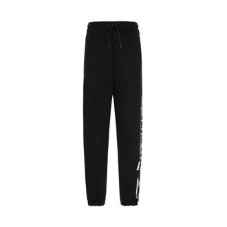Disclaimer Urban Comfort Sweatpants mit Seitendrucken - - Trousers - Herren - Schwarzk - XL