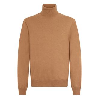 Malo Kaschmir Rollkragenpullover - - Knitwear - Herren - Braun - 4XL