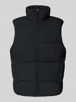 Tom Tailor Denim Regular Fit Outdoorwesten mit Stehkragen