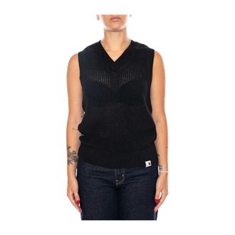 Carhartt Work in Progress Stockton Vest - - Knitwear - Damen - Schwarzk - S