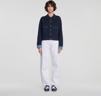 Sandro Cardigan effet veste