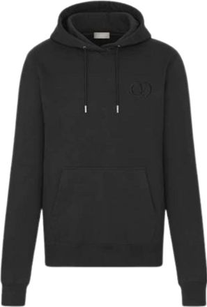 Dior Homme, Sweatshirts et sweats &agrave; capuche, Noir, Taille: M CD Embroidered Sweat &agrave; capuche