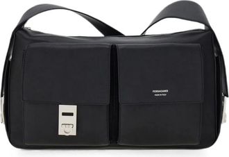 Ferragamo Large Hug-buckle Messenger Bag