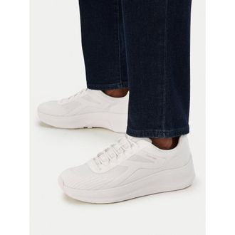 Calvin Klein Sneakers Calvin Klein Andrea - Chunky Ck Stripe Runner Trainers HM0HM02158 Wei&szlig;