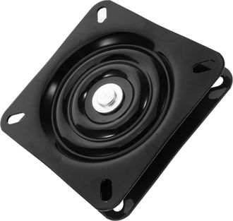 Artibetter Schwarze Drehplatte f&uuml;r Barhocker Langlebige Metall drehbasis mit Kugellager Robuster Ersatz drehbeschlag f&uuml;r St&uuml;hle Vielseitig f&uuml;r Esszimmer B&uuml;ro m&ouml;b