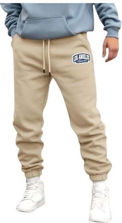 Generic Jogging Homme Grande Taille Leggings Straight Clair Haute Tweed Garcon Respirant Ceinture Senior Officiel Ethnique Multi Pale Bodybuilding Corail Us&eacute; 