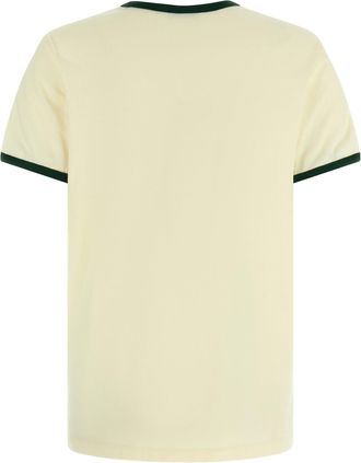 Moncler Flocked Logo T-shirt - Cream
