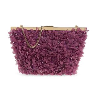 Jimmy Choo London Ganache Schultertasche - - Bags - Damen - Lila - ONE SIZE