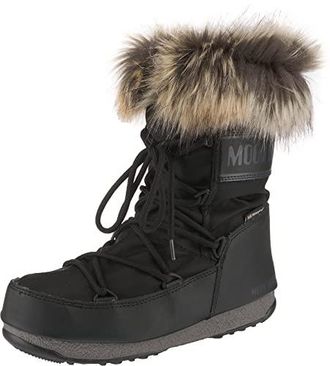 Moon Boot Moon-boot Femme Monaco Low Wp2 Bottes de Neige, Noir (Nero 001), 36 EU