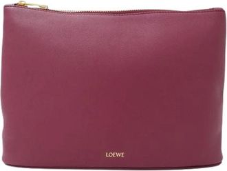 Loewe Sac pochette Pre-owned - Femme - Pre-owned - Rouge - Taille: ONE Size
