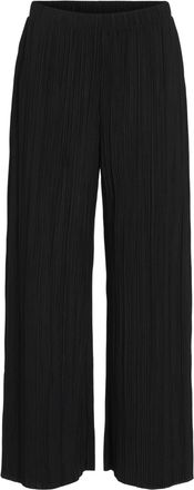 Vila Viplisa Hw Culotte Pants - Noos 14096324,Black Beauty,XS