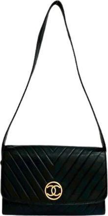 Chanel Sac bandouli&egrave;re Pre-owned - Femme - Pre-owned - Noir - Taille: ONE Size