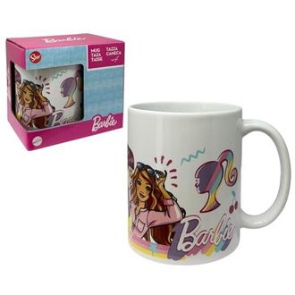 Cartoon Tasse en céramique Barbie Mattel modèle mug bol de petit déjeuner 325 ml pour enfants
