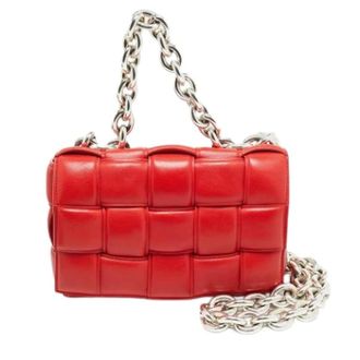 Bottega Veneta Mini Sac Bandouli&egrave;re Pre-owned - Femme - Pre-owned - Rouge - Taille: ONE Size