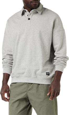 Dr. Denim Herren CID Sweatshirt, Grey Melange, L