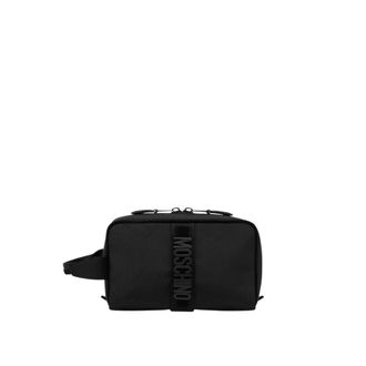 Moschino unisex, Sacs, Noir, Taille: ONE Size Cordura Nylon Beauty Case