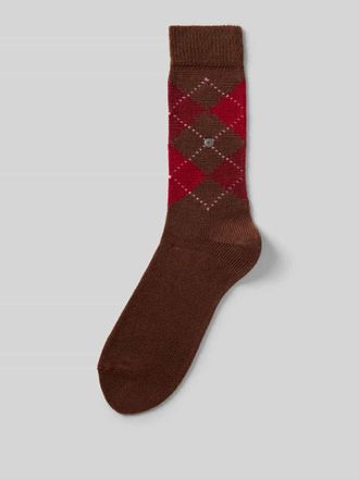 Burlington Socken mit Logo-Applikation Modell WHITBY
