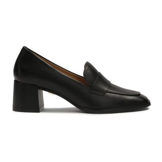 Kazar Lederpumps auf einem Pfosten - - Shoes - Damen - Schwarzk - 37 EU