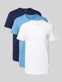Ralph Lauren Regular Fit T-Shirt Modell Crew im 3er-Pack