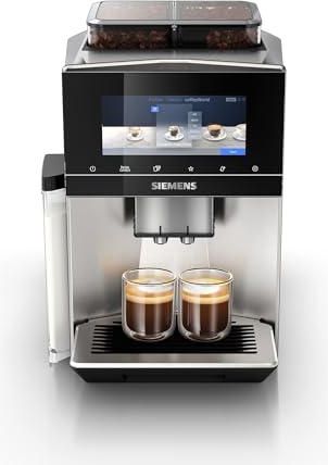 SIEMENS Siemens Kaffeevollautomat EQ900, gro&szlig;es farbiges TFT-Display, 2 Bohnenbeh&auml;lter, 36 Hei&szlig;- und Kaltgetr&auml;nke, Cold Brew, super leise, Doppeltassenfunktio