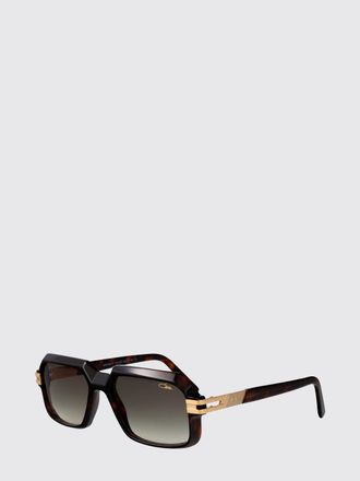 Cazal Rechteckige Aviator-Sonnenbrille von aus Acetat mit dunklen Gl&auml;sern