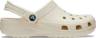 Crocs Clog CROCS Classic, Gr. 37, beige, Croslite, Schuhe Clog, Sommerschuh, Gartenschuh, Poolslides, mit typischem Logo