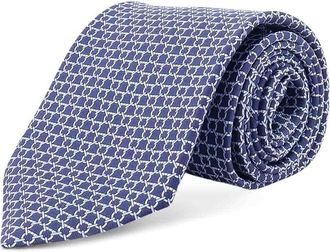 Ferragamo Krawatte - Dunkelblau