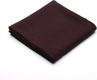 LinenMe 0106801 Tischdecke, Leinen, aubergine, 53 x 98