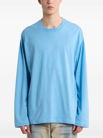 Stockholm Surfboard Club t-shirt graphique &agrave; manches longues - Bleu