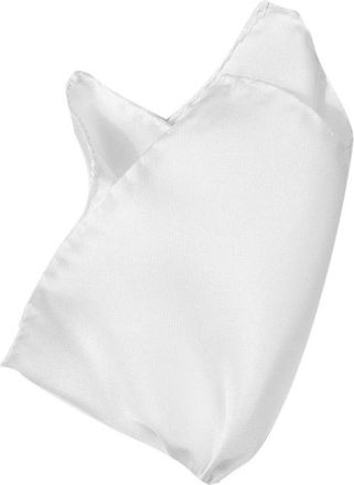 Ascot Herren Einstecktuch wei&szlig;