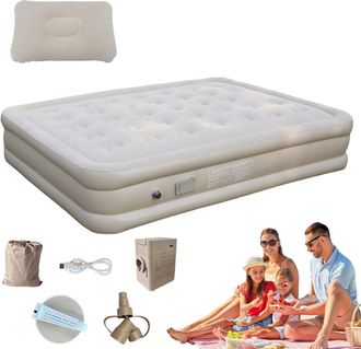 Generic Camping-Luftmatratze f&uuml;r Zelte, Schlafkissen im Camp | Campingmattress selbstaufblasend | Schlafkissen mit integrierter Pumpe, Luftmatte f&uuml;r