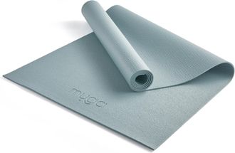 Myga Einsteiger-Yogamatte | Rutschfest & Leicht zu tragen - 4 mm Dicke | Ideal für Yoga, Pilates, Meditation & Fitnessübungen | 173 cm x 61 cm x 4mm | Petr
