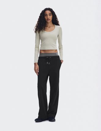 On All-Day Ribbed Long-T