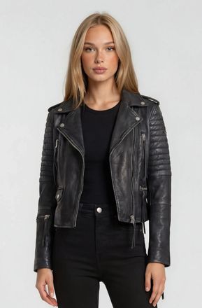 Trueprodigy Lederjacke Avril