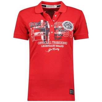 Geographical Norway Damen Kerry Lady Polo Shirt, Rot, Small