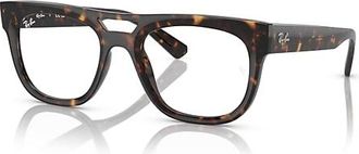 Ray-Ban Lloyd Optics Bio-based Havana Fassung Klar Glas Polarisiert 52-21