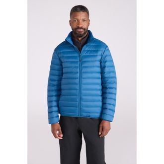 Mountain Warehouse Featherweight II Daunenjacke f&uuml;r Herren (Blau)