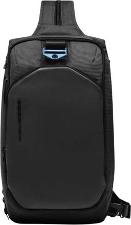 Piquadro Homme, Sacs, Noir, Taille: ONE Size Sac &agrave; dos iPad &agrave; une bretelle