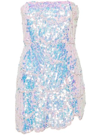 Retrofête robe courte Avalee - Rose