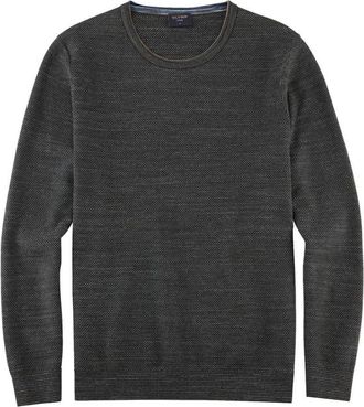 Olymp Klassischer Pullover - - Knitwear - Herren - Grau - L