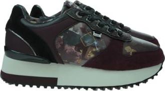 Anekke Baskets pour femme avec plateforme et style décontracté, Bordeaux, 41 EU