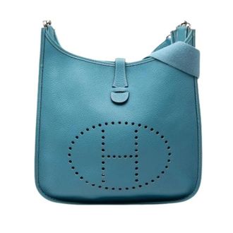 Herm&egrave;s Pre-owned Vintage Umh&auml;ngetasche - - Pre-owned - Damen - Blau - ONE SIZE