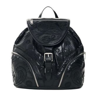 Desigual Sac &agrave; dos Siroco Tula Mini - Femme - Sacs - Noir - Taille: ONE Size
