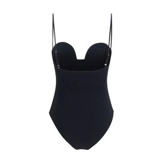 Magda Butrym Womens Black Polyamide One-Piece Swimsuit Clothing