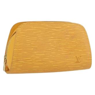 Louis Vuitton Pochette Vintage Pre-owned - Femme - Pre-owned - Jaune - Taille: ONE Size