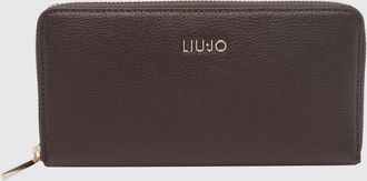 Liu Jo Continental-Brieftasche aus genarbtem Kunstleder mit Rundum-Rei&szlig;verschluss