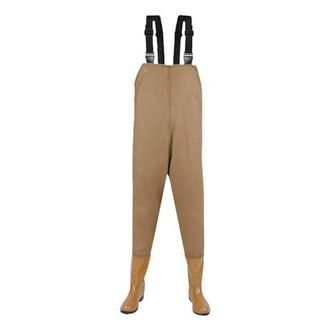 Generic Cuissardes de p&ecirc;che avec bretelles respirantes pour homme, kaki, 56