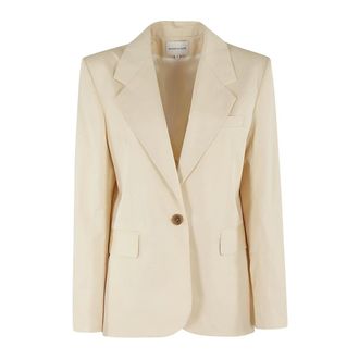 Maison Kitsun&eacute; Tailored Jacket - - Jackets - Damen - Beige - XS