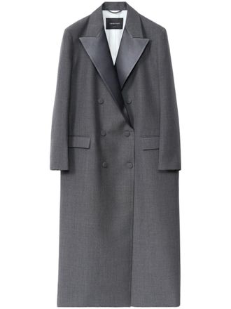 Fabiana Filippi manteau &agrave; boutonni&egrave;re crois&eacute;e - Gris