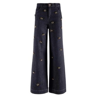 Nenette Wide Jeans - - Jeans - Damen - Schwarzk - W29